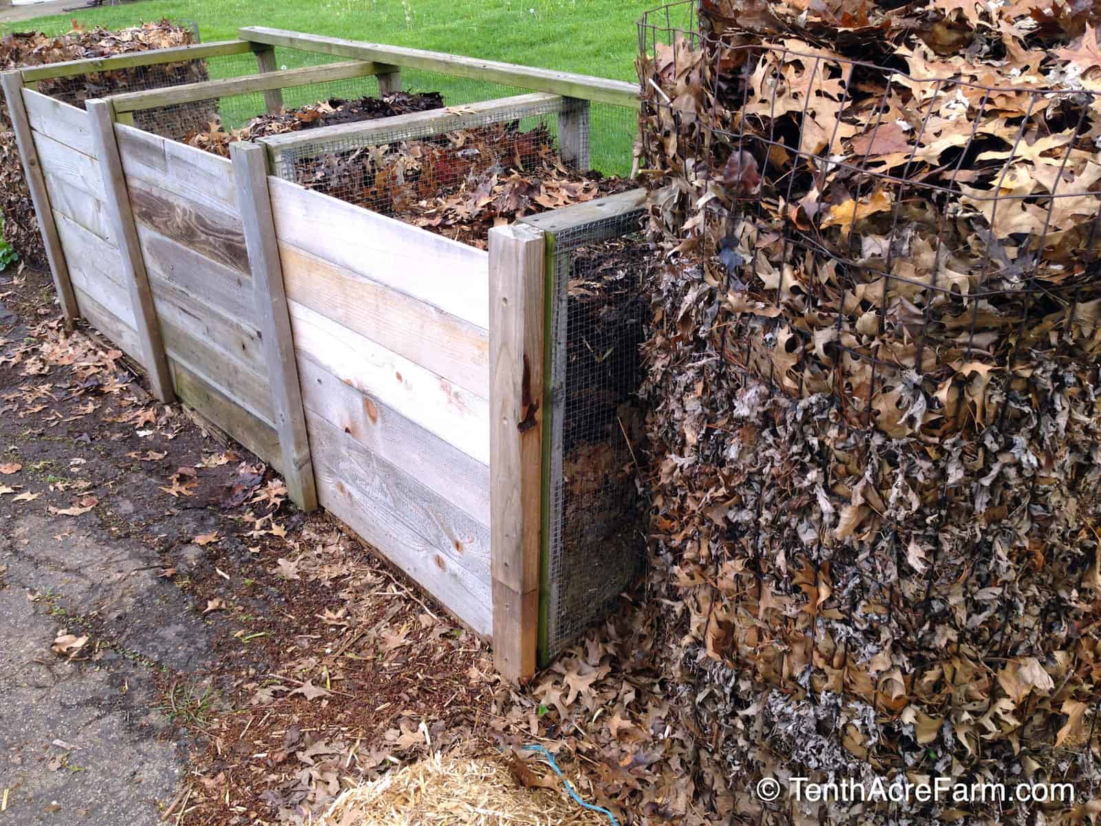 Building a Compost Bin (6 Ways) - Tenth Acre Farm