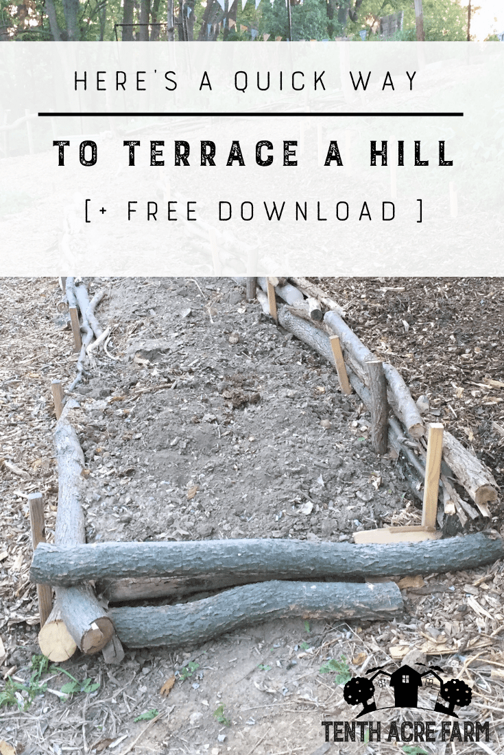 Here's a Quick Way to Terrace a Hill [+ Free Download] - Tenth Acre Farm